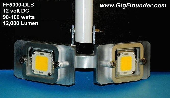 FF5000-DLB Unerwater LED Flounder Gigging Lights, LED Underwater Lights ...